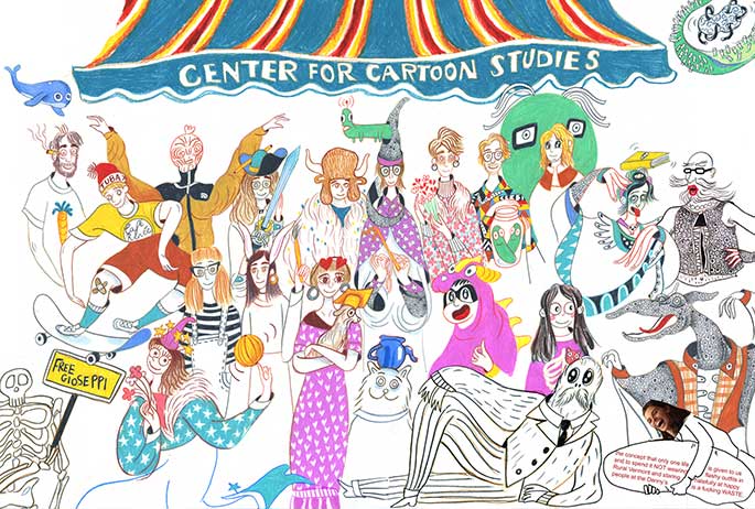 The Creative Community of The Center for Cartoon Studies in Vermont ...