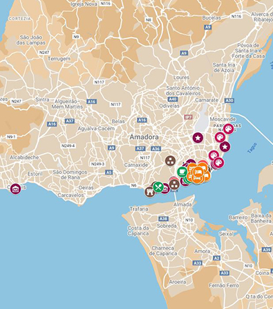 Lisbon Treasure Map - Culture Treasures